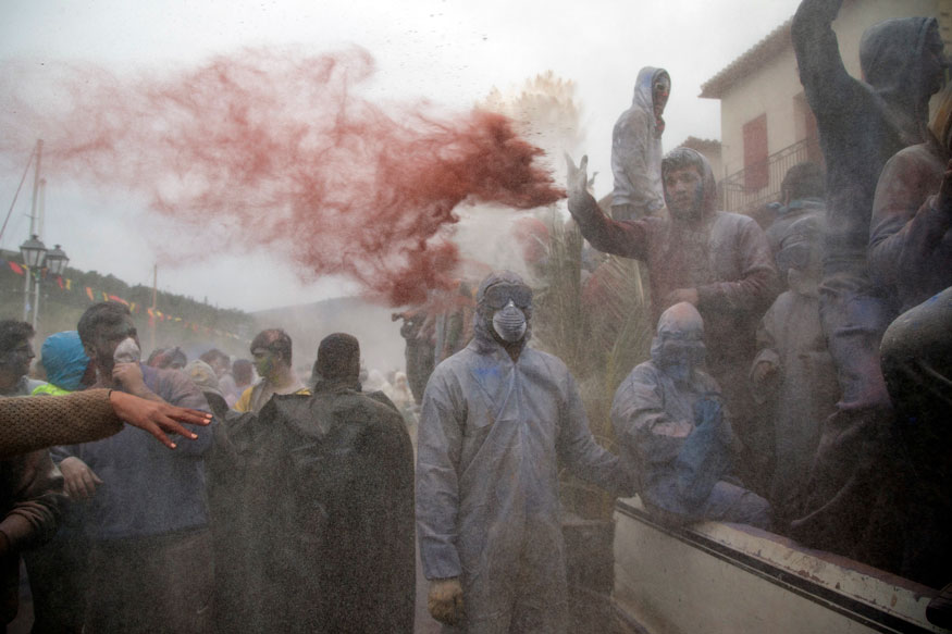 Revellers Celebrate Ash Monday in Greece; Check Out the Photos