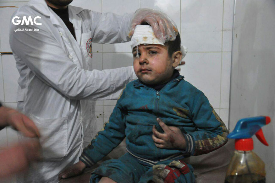 Civilians Bombarded by Deadliest Attack in Syria; Shocking Pictures ...