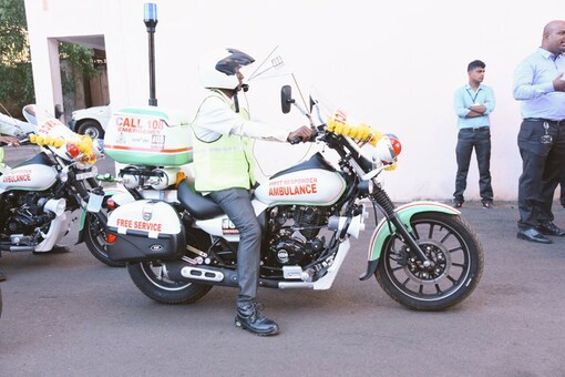 Goa Government Launches Motorcycle Ambulance Service - News18