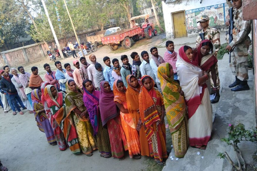 57% Polling in Bihar's Araria LS Seat; Over 50% Voting in Bhabua and ...