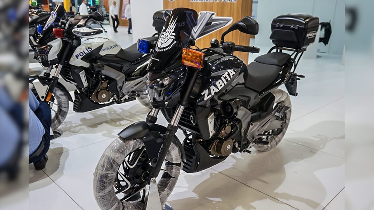 Bajaj Dominar 400 Modified as Police Bike Unveiled – See Pics - News18