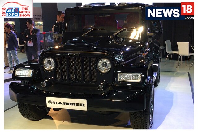 Mahindra Thar Based DC Hammer SUV First Look Video - News18