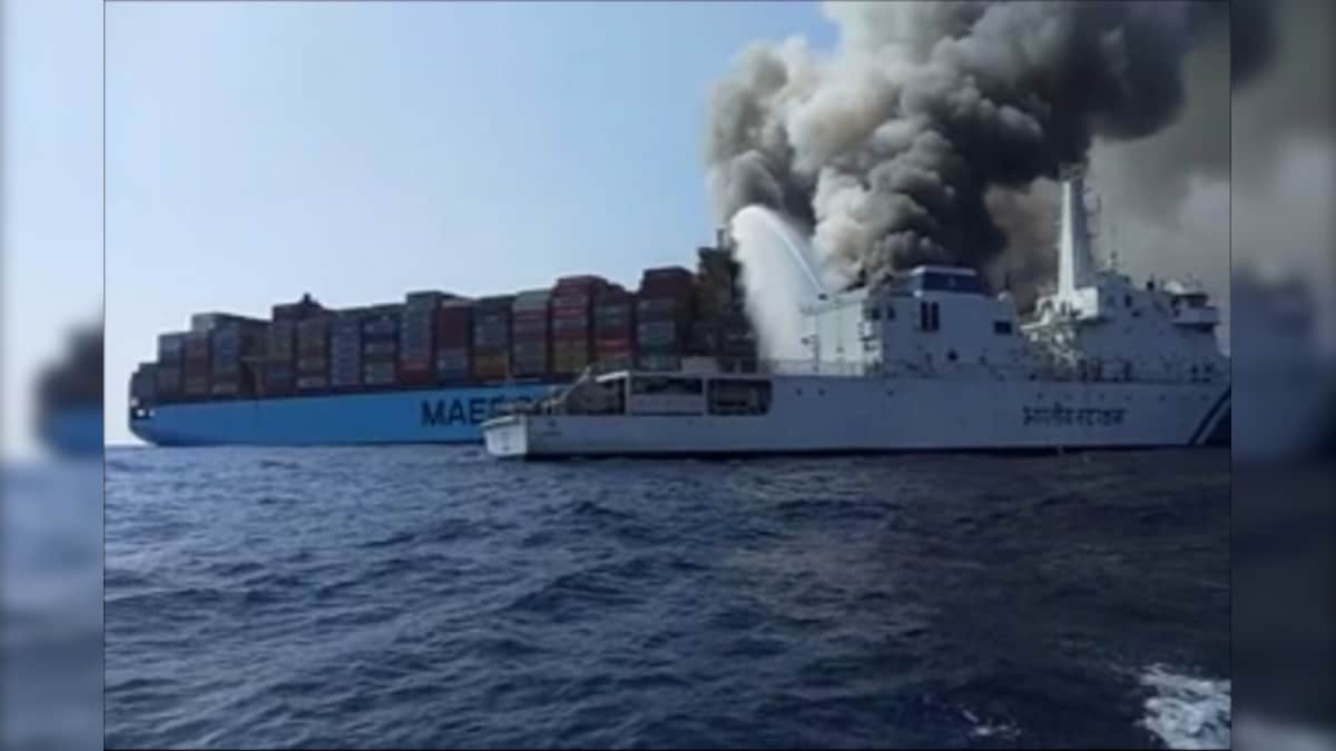 Maersk Honam Fire: Four Missing Crew Members of Container Ship Presumed ...