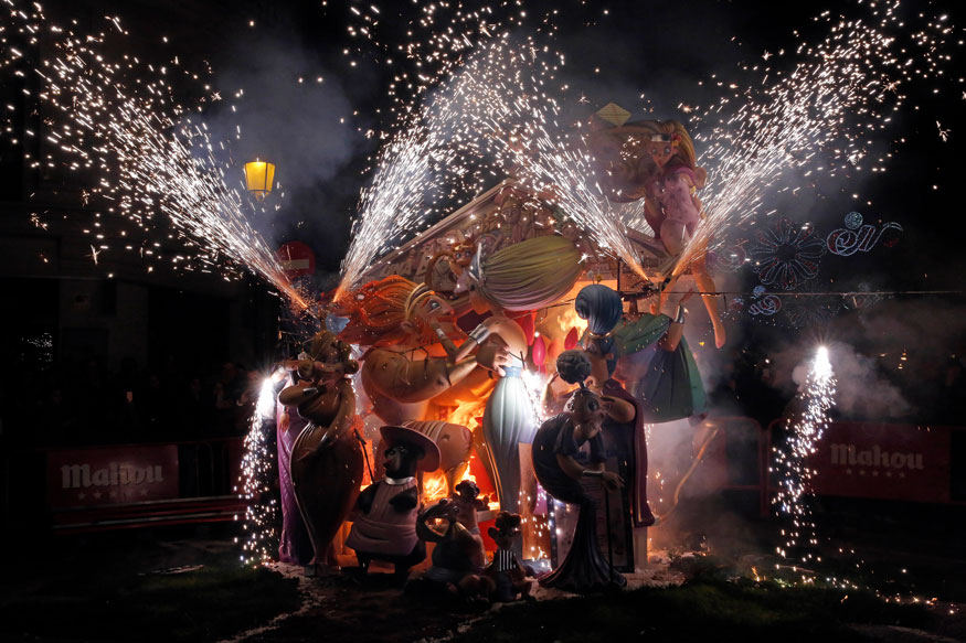 In Pictures: Spain's 'Las Fallas' Festival of Fire - News18