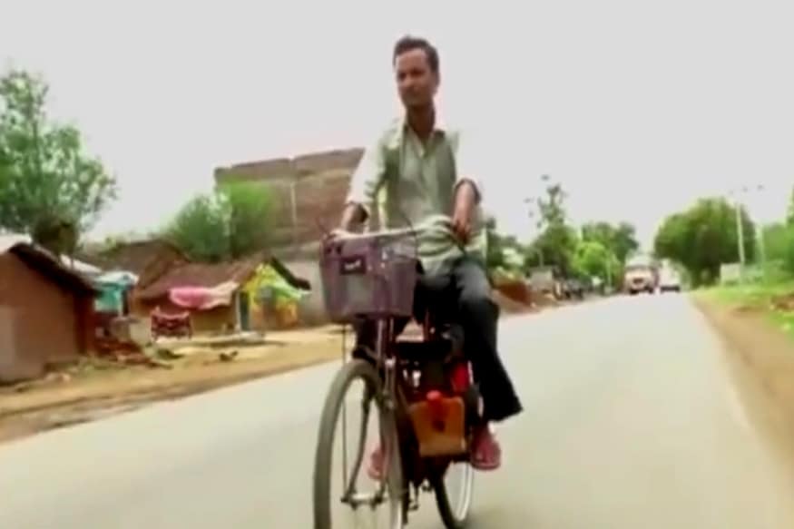 This Man Converted His Bicycle Into A Motorcycle - News18