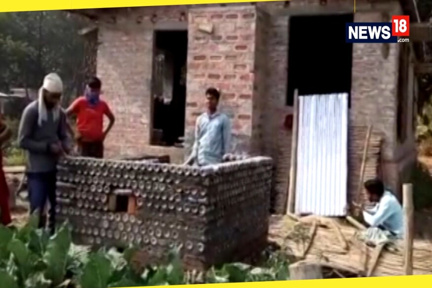 Bengal Man Builds Toilet From Plastic Bottles - News18