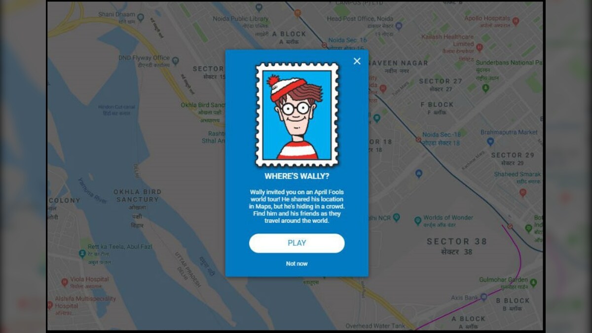 Where's Waldo? Head to Google Maps if You Wish to Find Out