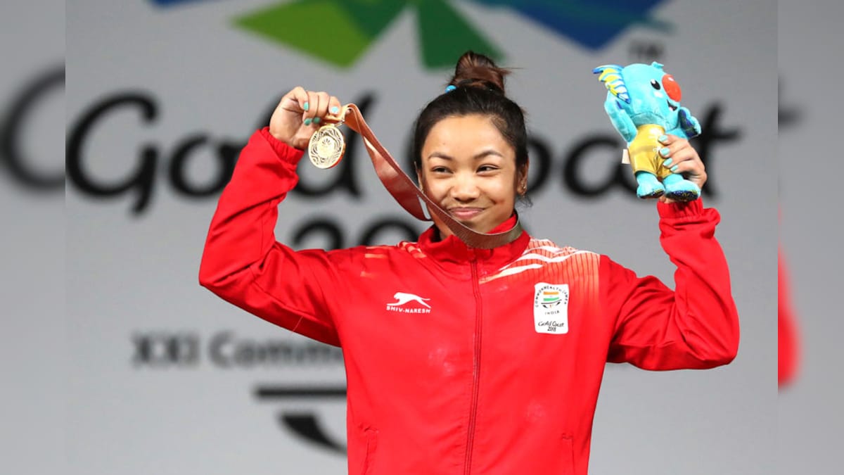 Returning From Injury, Mirabai Chanu Wins Gold in First Competitive ...