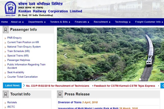 Konkan Railway Recruitment 2018: Apply for Engineering Posts before ...
