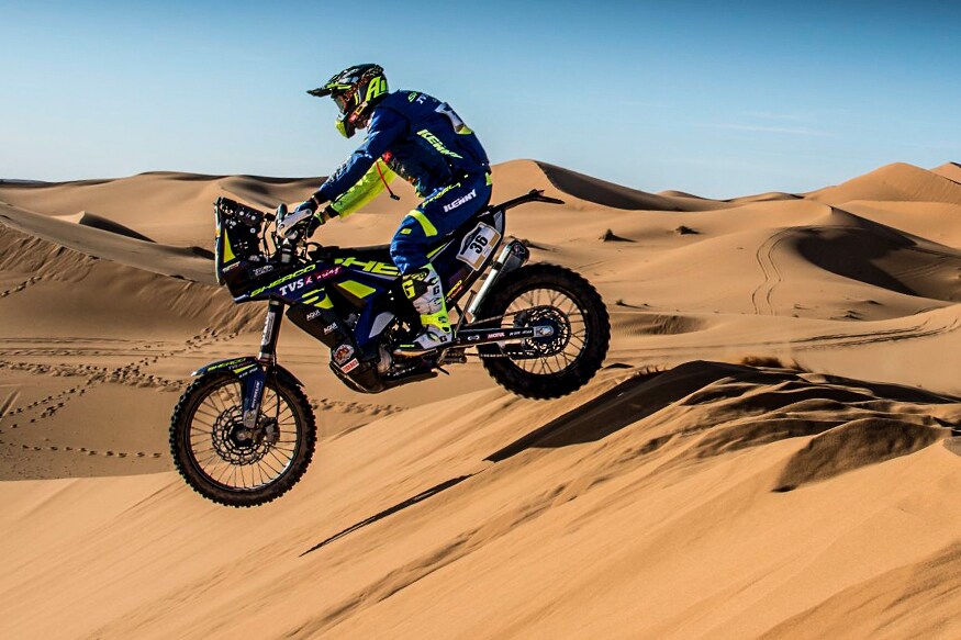 Afriquia Merzouga Rally: Sherco TVS Factory Rally Team Begins Outing