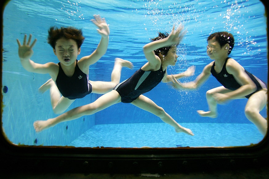 PHOTOS: Kids Undergo Extreme Training at China's Gymnasiums - News18