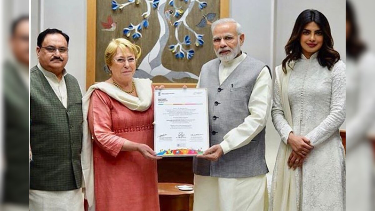 Priyanka Meets PM Modi in a Bandhgala; Online Traditionalists Approve ...