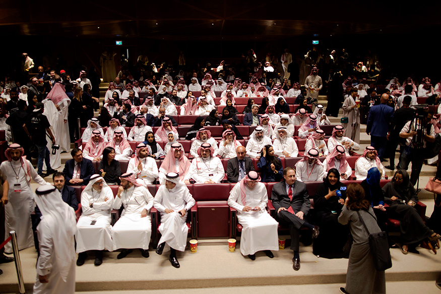 Pics of Saudi's First Movie Theater Opened After 35-Yr Cinema Ban - News18