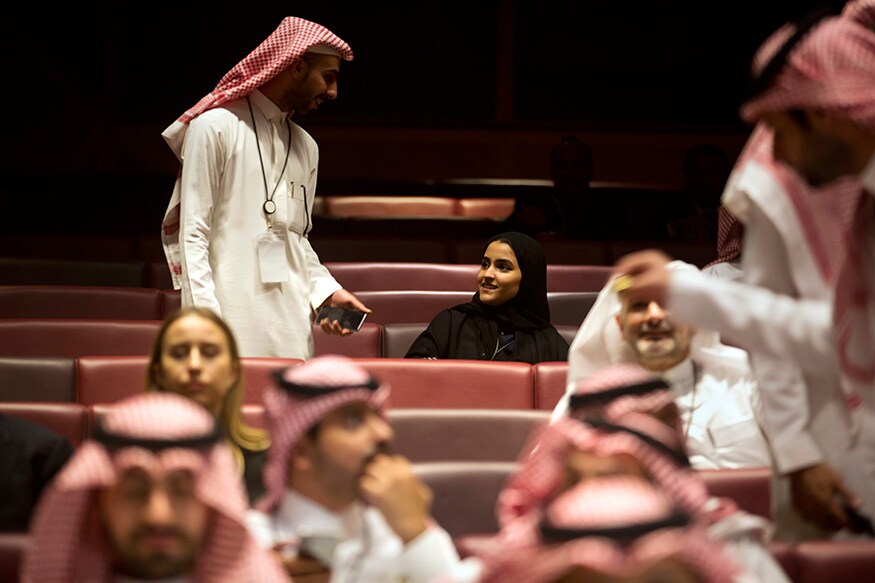 Pics of Saudi's First Movie Theater Opened After 35-Yr Cinema Ban - News18