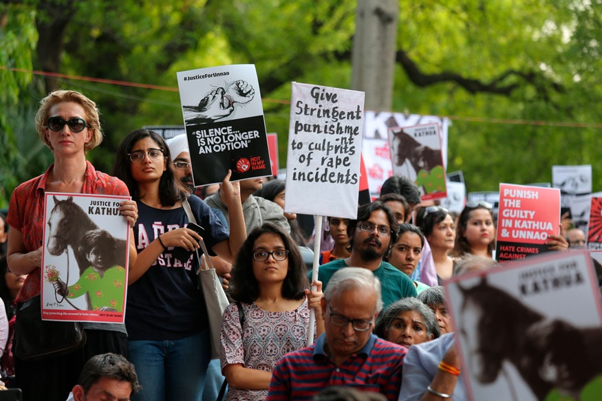 Unnao & Kathua Rape Cases: Massive Protests Across India - News18