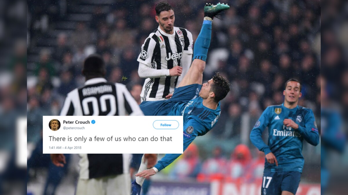 'A Work of Art': Cristiano Ronaldo's Outrageous Bicycle-Kick Goal Stuns ...