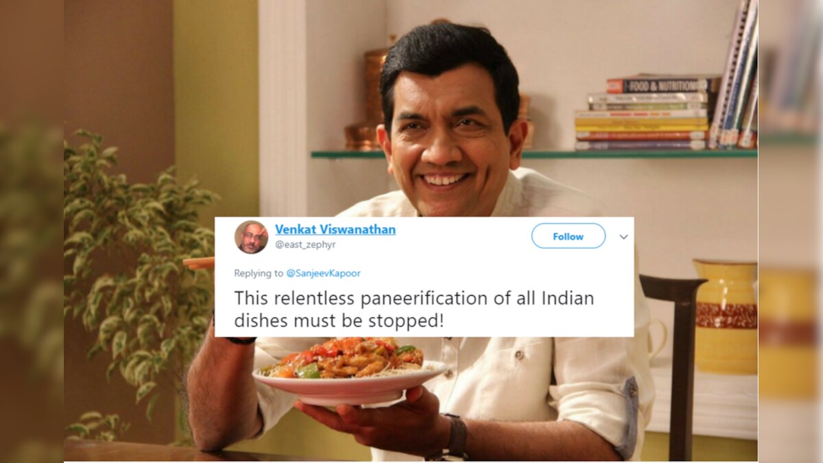 'Keep Paneer Out of Kerala': Sanjeev Kapoor's Veg Malabar Dish Makes ...