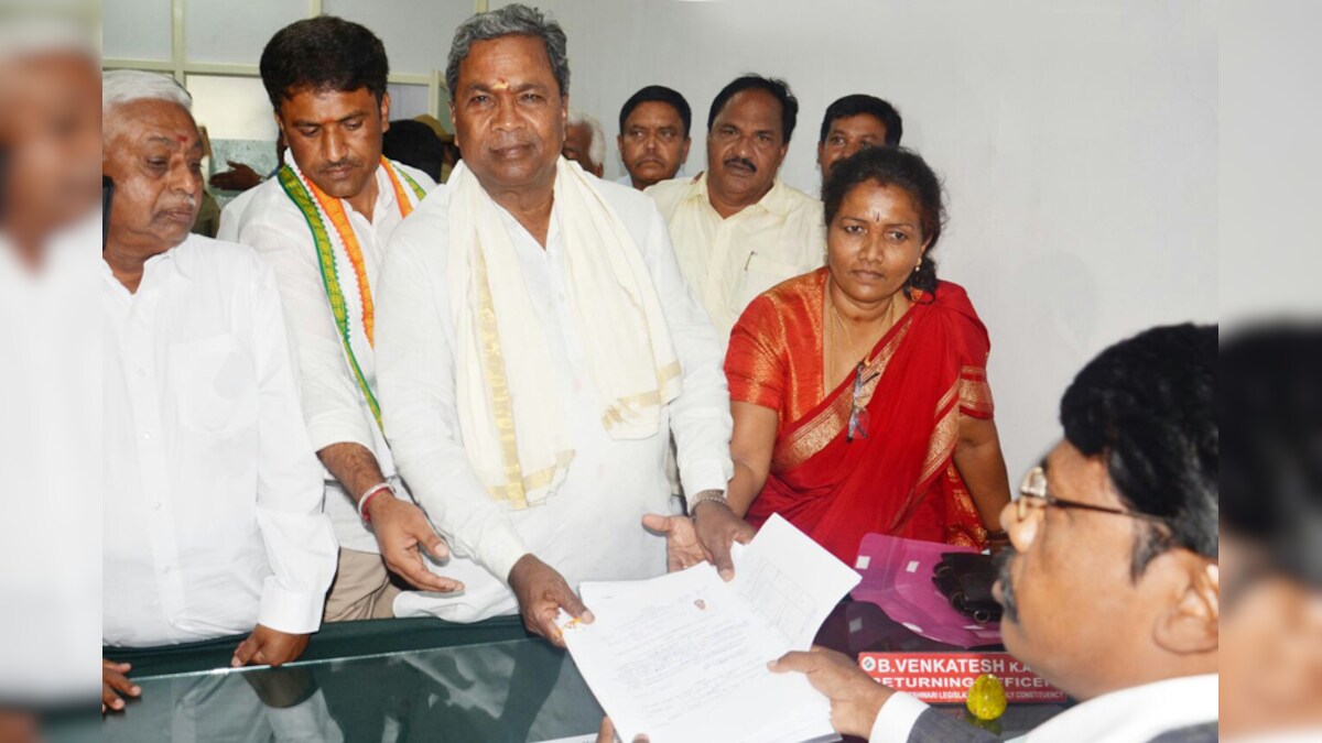 Siddaramaiah Richer by Rs 6 Crore This Election; Wife's Income Has More ...