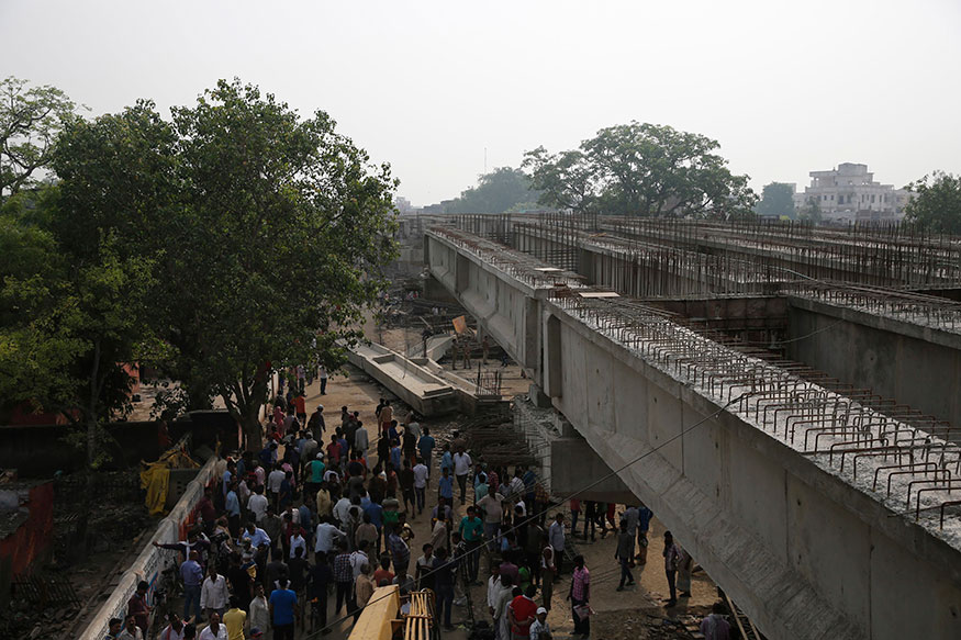 Varanasi Flyover Collapse: Heart-Wrenching Photos