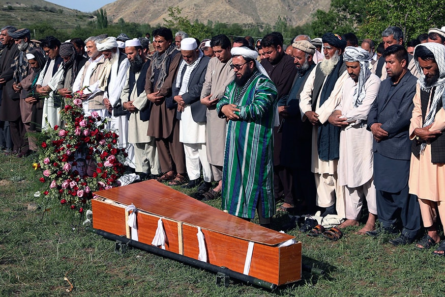 PHOTOS: Funeral of AFP Chief Photographer Shah Marai Faizi - News18