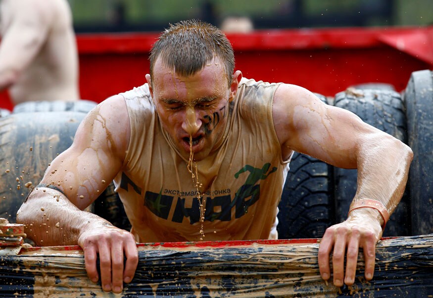 PICS: Extreme Bison Race in Belarus - News18
