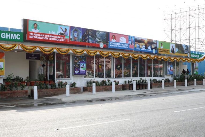Hyderabad Bus Stop Transformed With 'Airport-like' Experience - News18