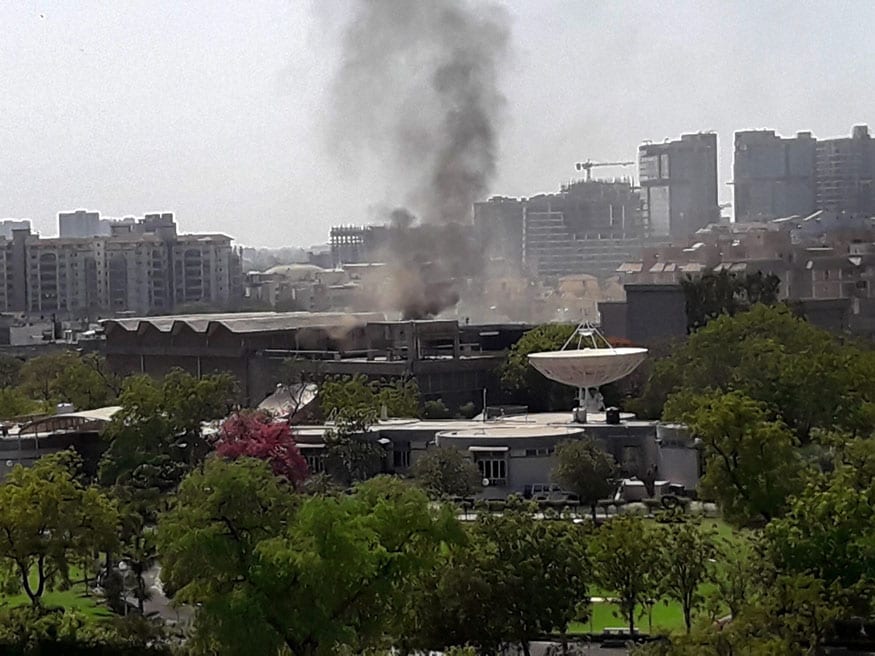 Day in Photos - May 3: Massive Storm in Kolkata; Fire at ISRO Office ...