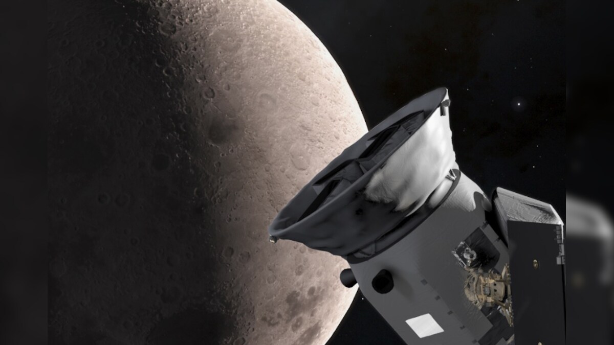 NASA's TESS Swings by Moon, Clicks First Image