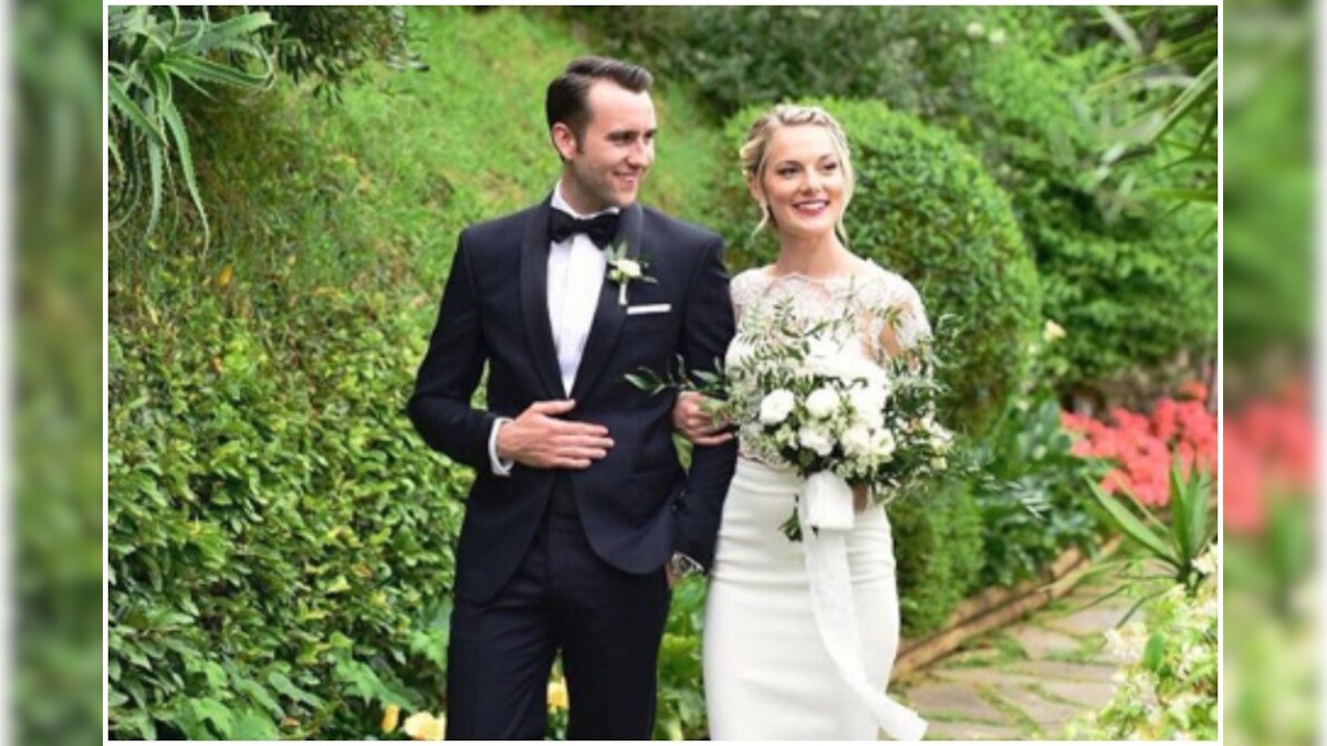 Harry Potter Star Matthew Lewis Marries Girlfriend Angela Jones in ...