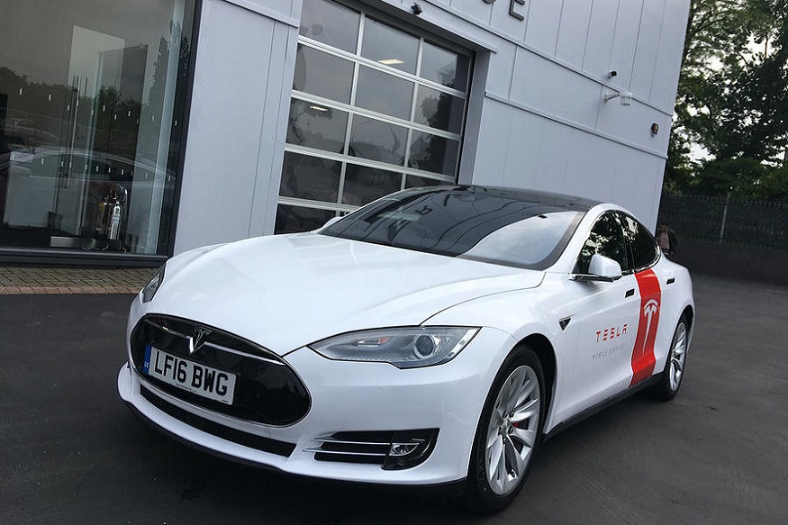 Tesla Unveils More Model S Electric Sedan Mobile Servicing Vehicles ...