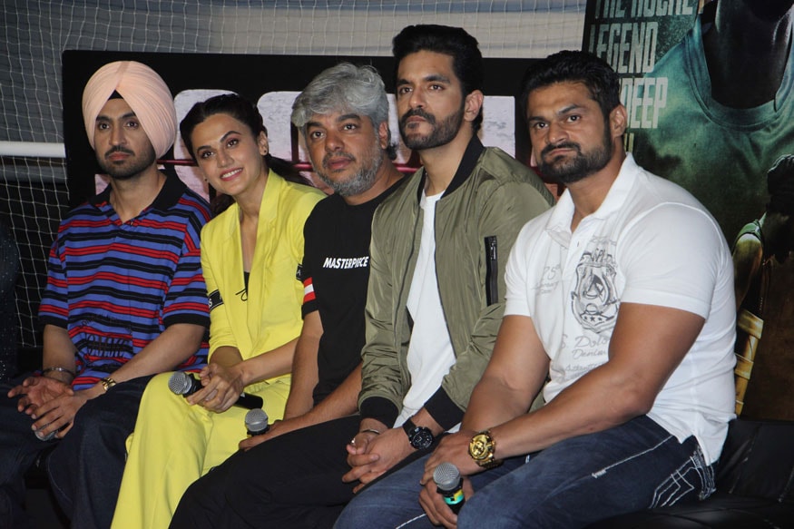 Bollywood Celebrities at 'Soorma' Trailer Launch; See Pictures - News18