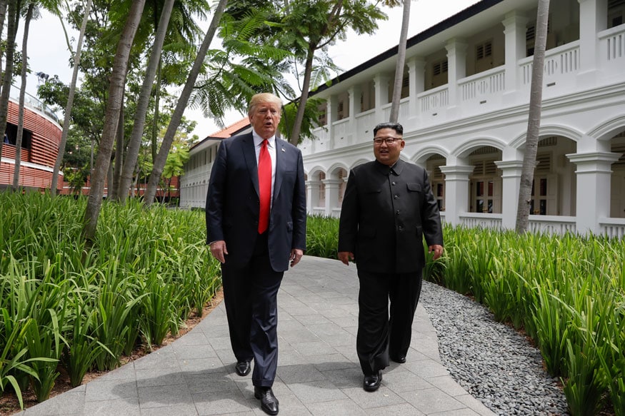 PHOTOS: Donald Trump Meets Kim Jong Un at Singapore Summit - News18