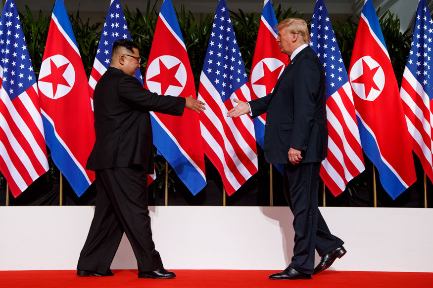 PHOTOS: Donald Trump Meets Kim Jong Un at Singapore Summit