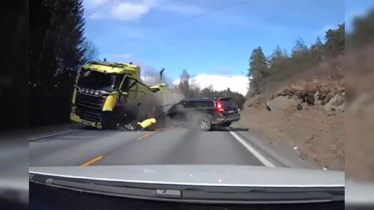 Brutal Head-On Truck Crash Proves Why Volvo Cars are so Safe, Driver ...