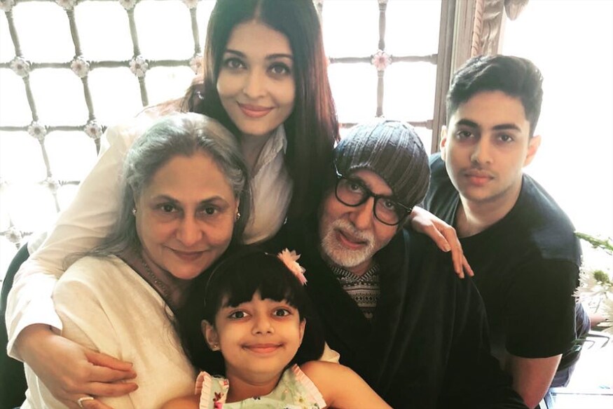 Aishwarya Rai Bachchan Shares an Adorable Family Photo on Amitabh-Jaya ...