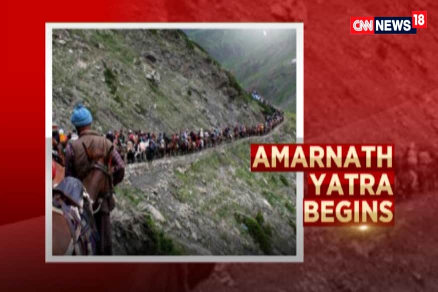 Much Awaited Amarnath Yatra Begins Today From Jammu - News18