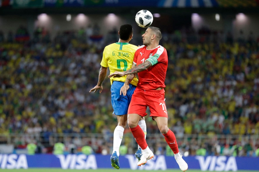 In Pics Fifa World Cup Match 42 Brazil Vs Serbia News18