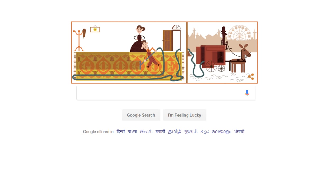 Google Doodle Remembers Hubert Cecil Booth, Inventor of First Powered ...