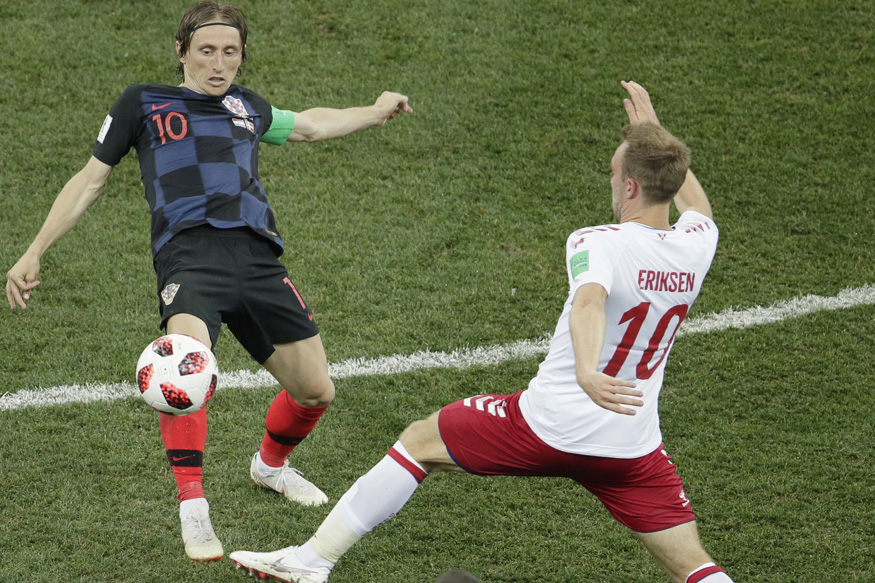In Pics, FIFA World Cup 2018, Round of 16: Croatia vs Denmark