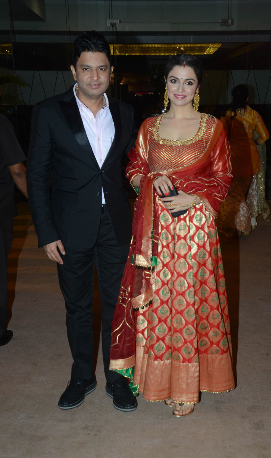 Celebs Galore at Poorna Patel & Namit Soni's Wedding Reception