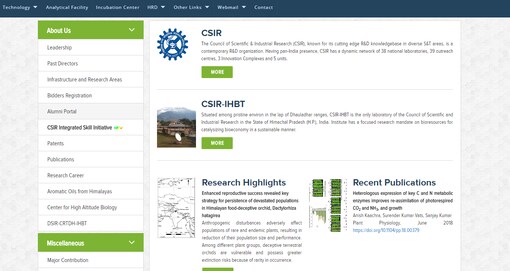 CSIR-IHBT Palampur Recruitment 2018: 15 Project Assistant Level 2 Posts ...