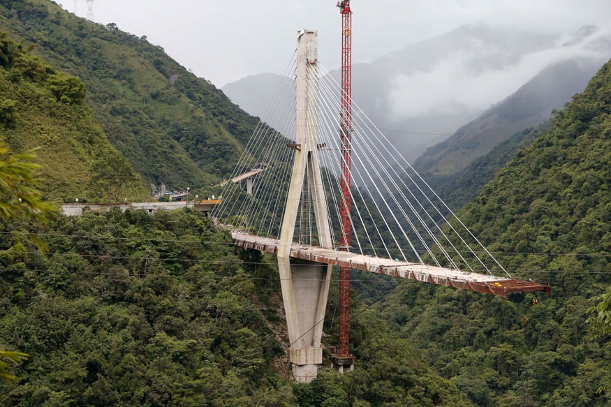 Colombian Suspension Bridge Demolished; Devastating Pictures - News18