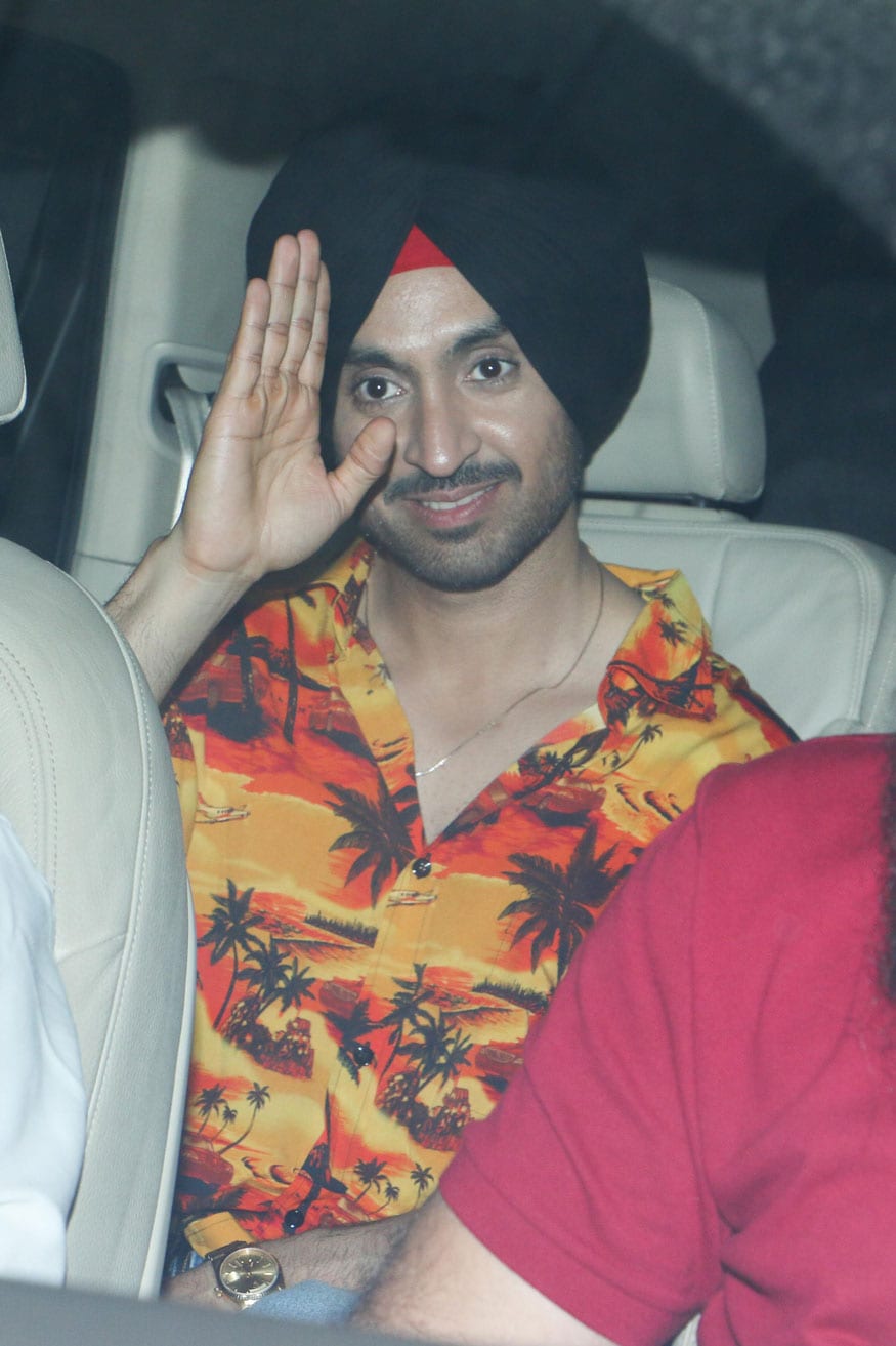 Neha Dhupia, Angad Bedi Watch Diljit Dosanjh's 'Soorma' - News18