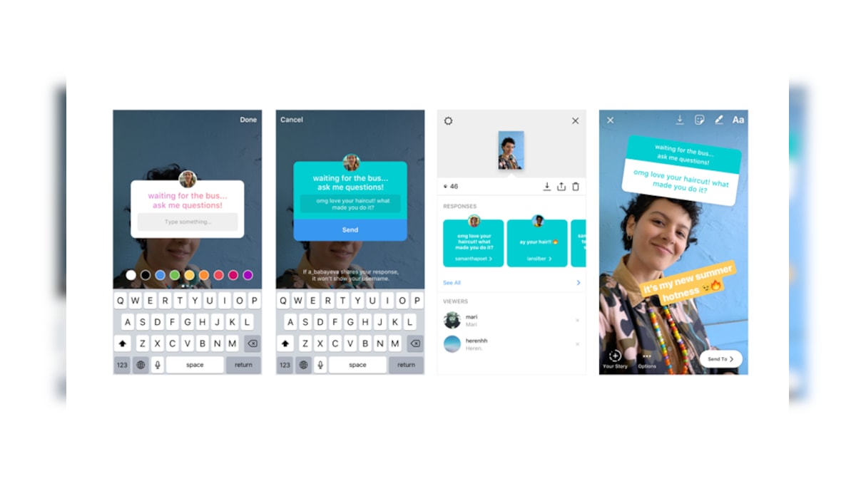 Instagram Gets New 'Questions Sticker' Feature - News18