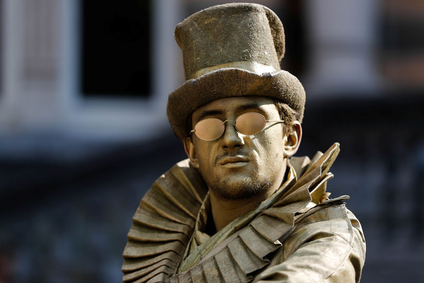 PICS| Living Statues Festival Delights Spectators in Belgium