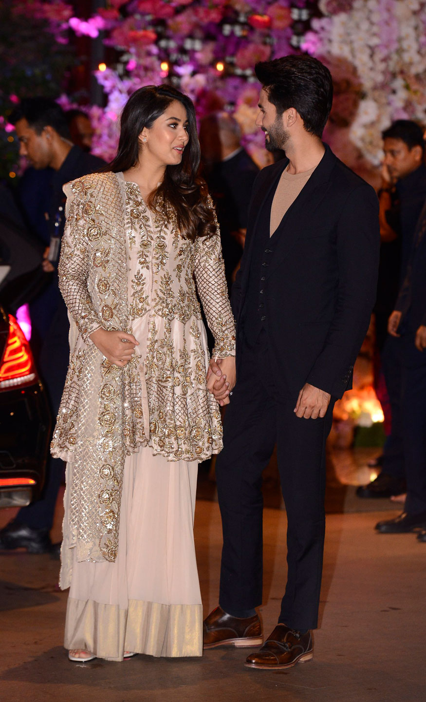 Candid Pics From Akash Ambani & Shloka Mehta's Engagement Bash - News18