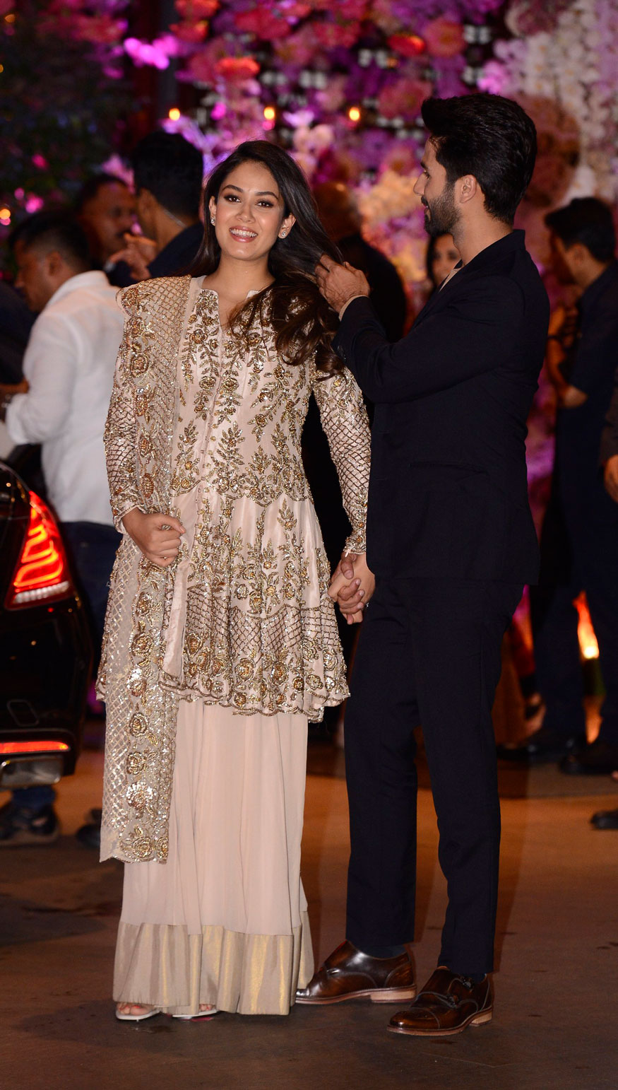 Candid Pics From Akash Ambani & Shloka Mehta's Engagement Bash - News18