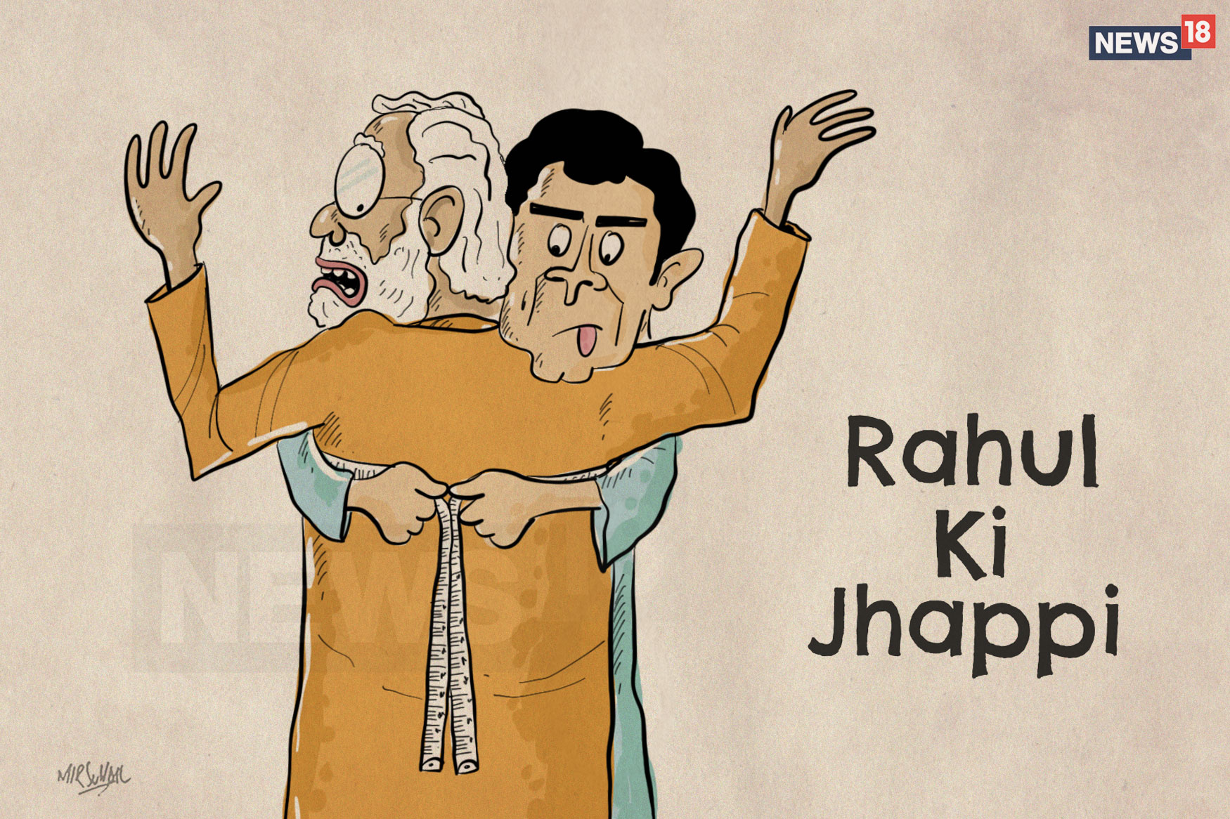 With a Hug and a Squeeze, Rahul Gandhi Takes Poll Position Against PM ...