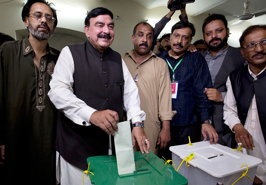 Pakistan Elections 2018: Political Bigwigs Cast Their Vote - News18