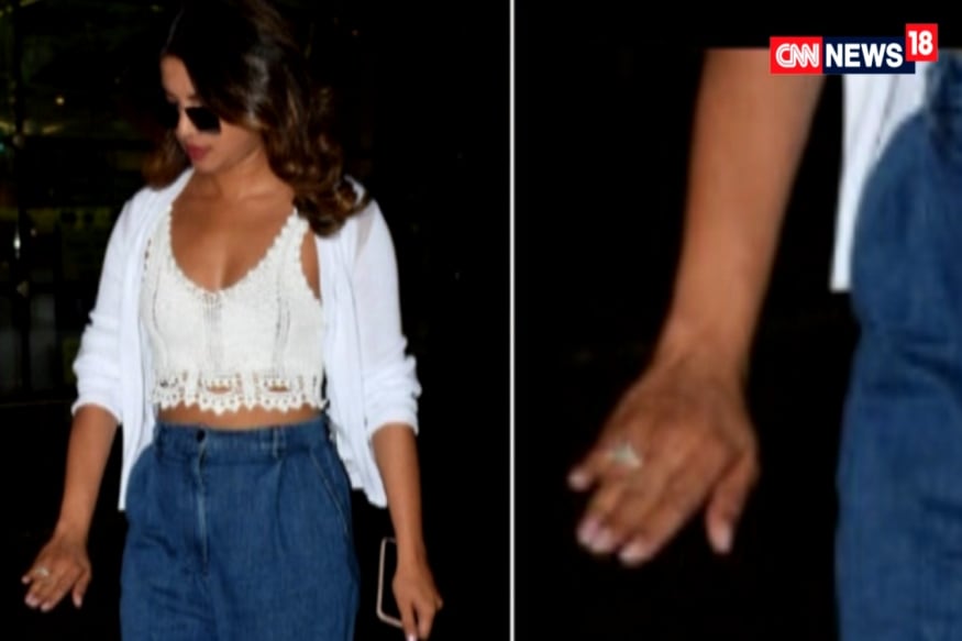 Priyanka Chopra Spotted Wearing a Ring, Sparks Engagement Buzz - News18